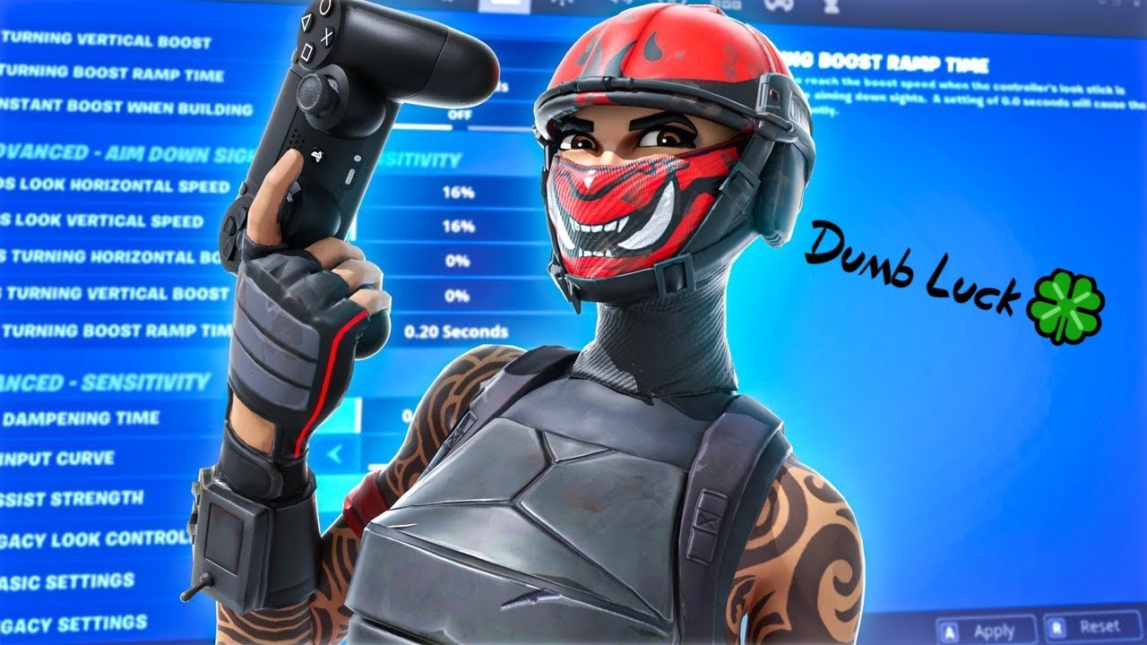 The BEST Controller Fortnite Settings Dumb Luck YouTube the-best-controller-fortnite-settings-dumb-luck-youtube