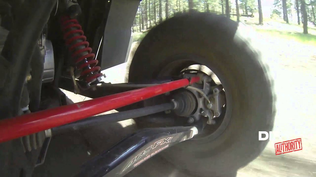 UTV REAR SUSPENSION CAM - YouTube