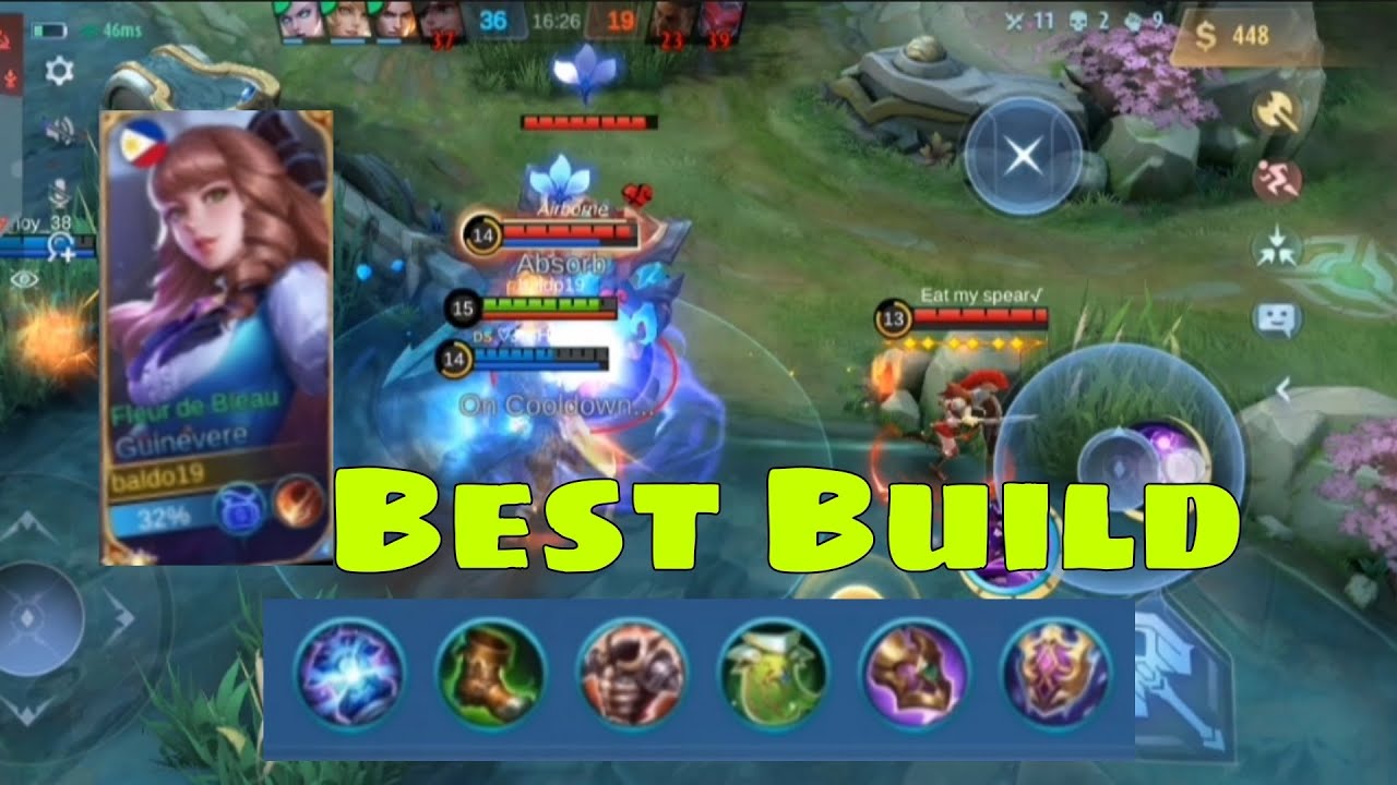 GUINEVERE GAMEPLAY #baldoofficial #MLBB #GUINEVERE - YouTube