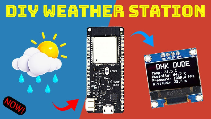 Esp32 Weather Station Keep Learning Build Your Own ESP32 Weather Esp32 Weather Station Keep Learning Build Your Own ESP32 Weather