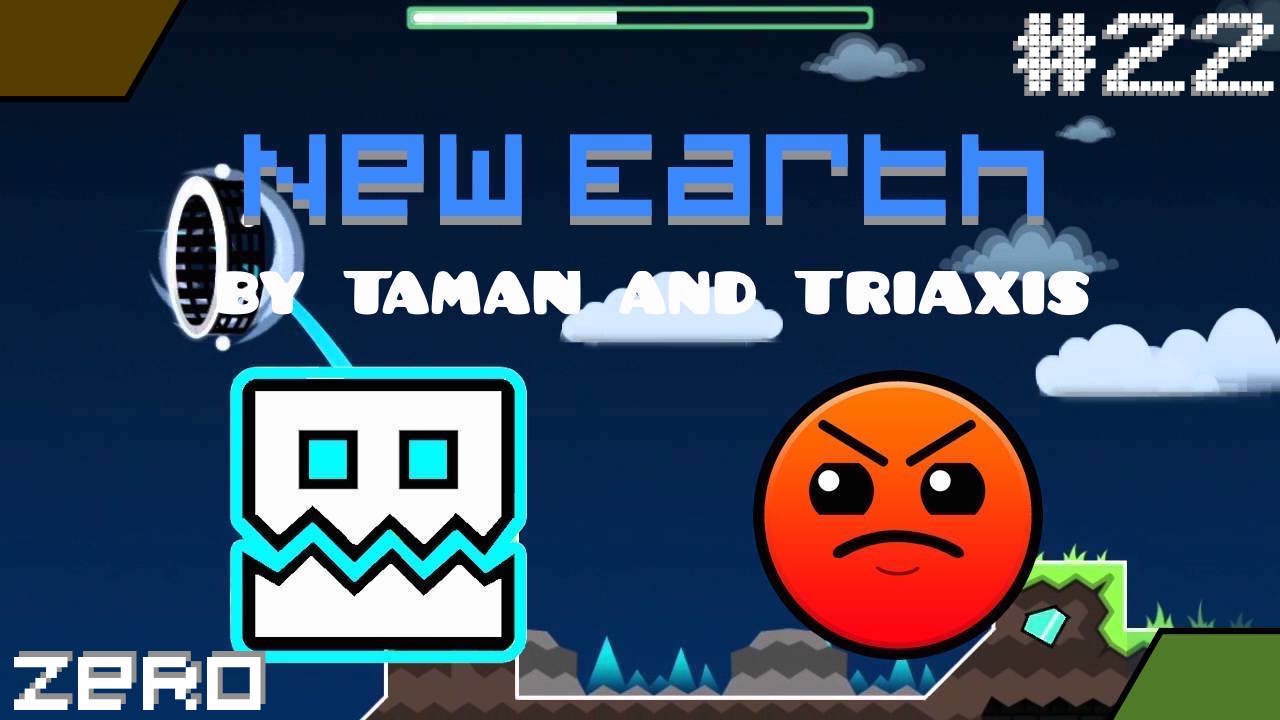 //NEW EARTH:Geometry Dash-Custom Levels #22// - YouTube