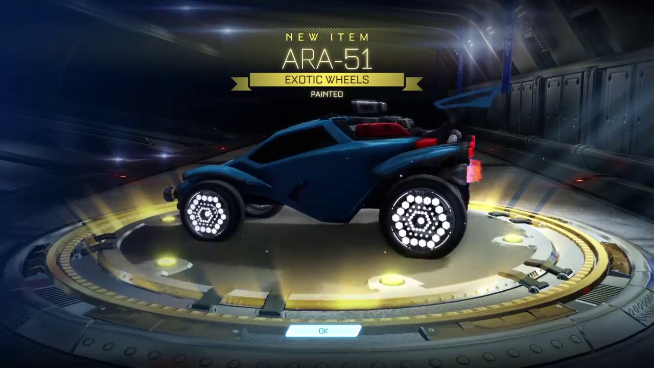 ROCKET LEAGUE 50+ CRATE OPENING | MYSTERY DECAL & PAINTED ARA51 ...