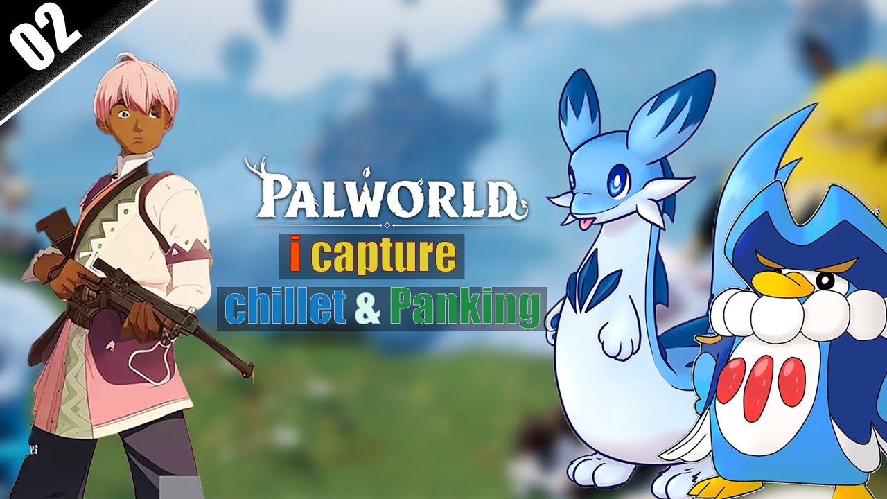 I Capuure chillet and penking in palworld | Palworld gameplay #2 - YouTube