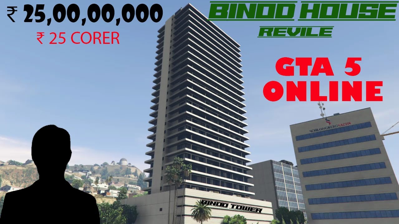 BINOD house revealed | GTA 5 | 1080p 60fps | - YouTube