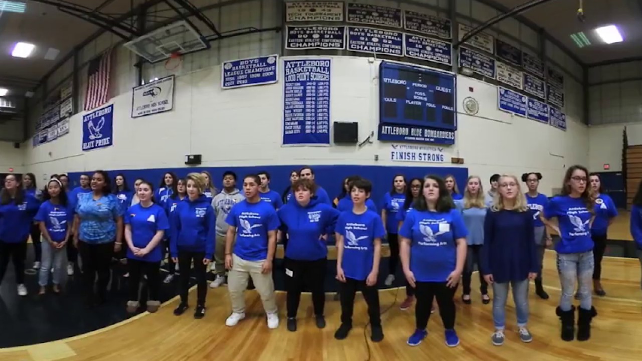 AHS Blue Pride Night in 360° - YouTube