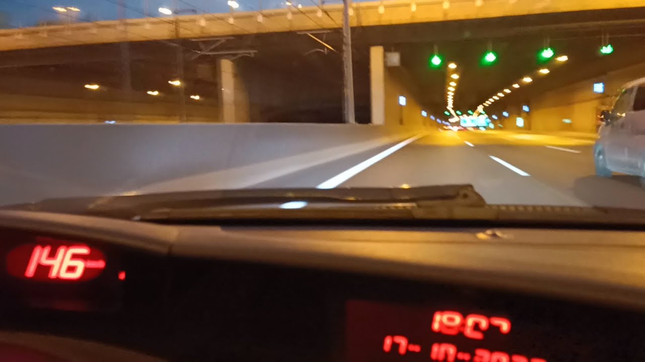 FN2 Type R - Night Drive on the highway with some VTEC music - YouTube