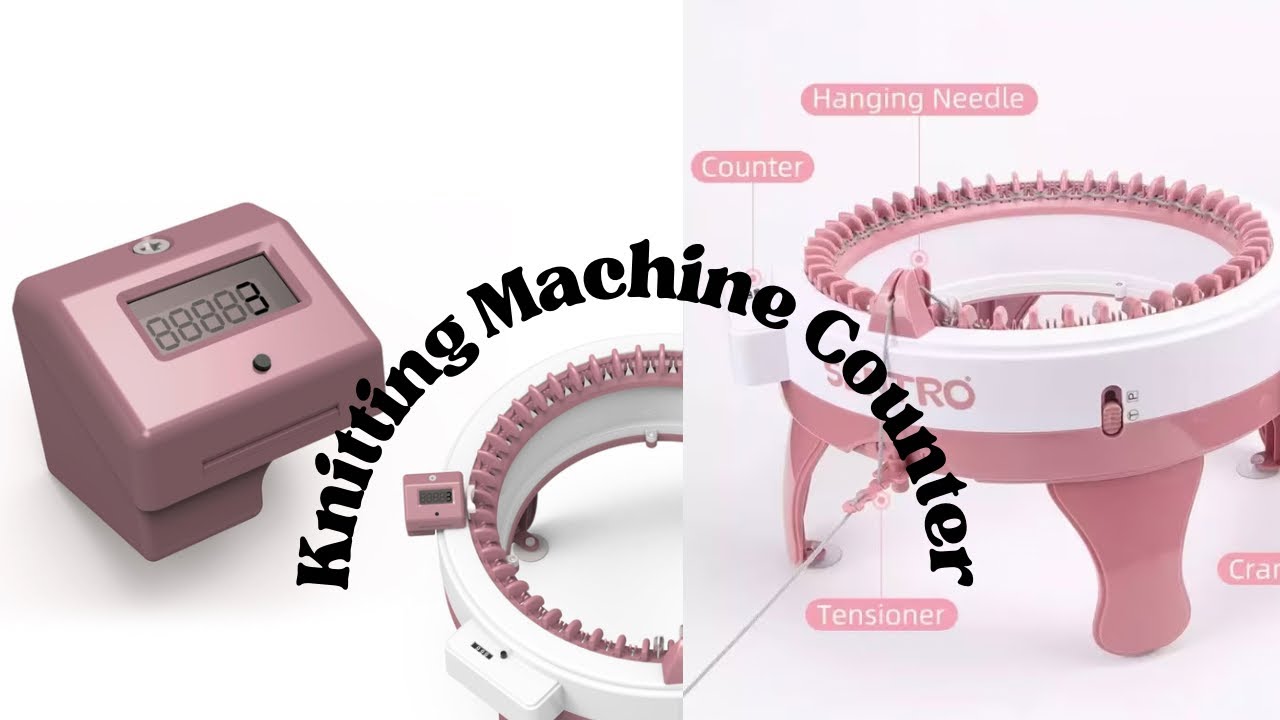 How to Install a Digital Counter on Your Knitting Machine (SUPER EASY ...