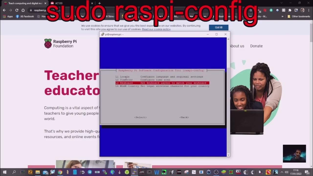 Raspberry PI - "sudo raspi-config" - Access Main settings Menu - YouTube