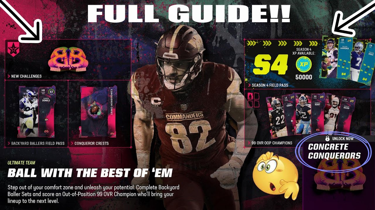 BACKYARD BALLERS FULL GUIDE!! Free 97 Overall and 92 Plus Packs ...