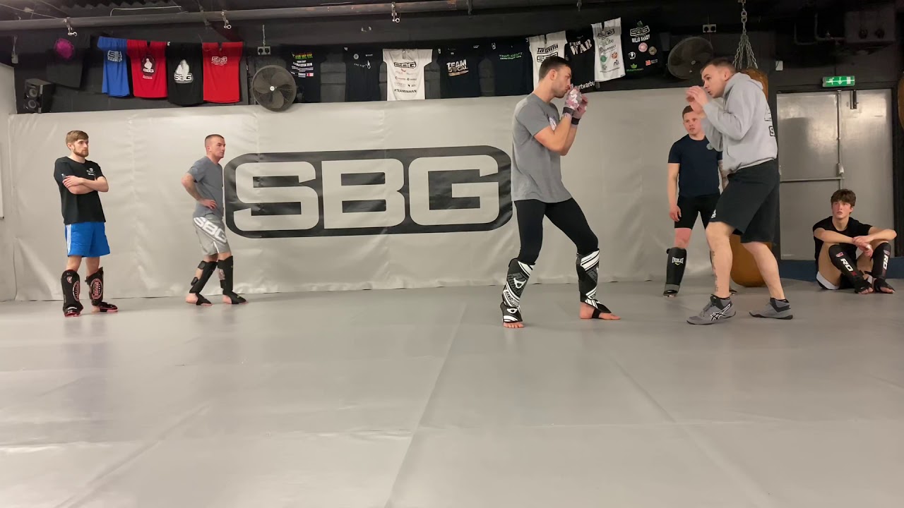 Kicking in MMA drill! - YouTube