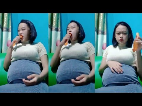 Bumil makan sosis