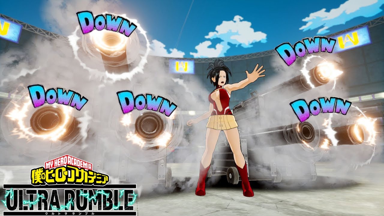 Momo's Cannon Does MASSIVE DAMAGE In My Hero Ultra Rumble - YouTube