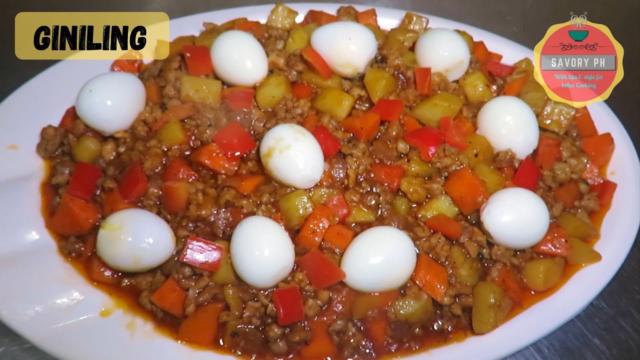 Pork Giniling Recipe / Minced Pork Recipe | Savory PH | - YouTube