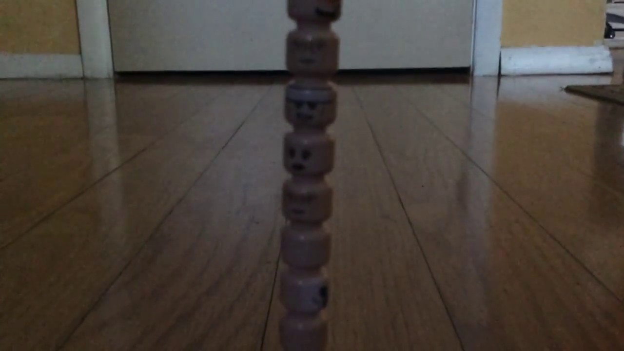 Biggest LEGO Head statue that stands up. I think - YouTube