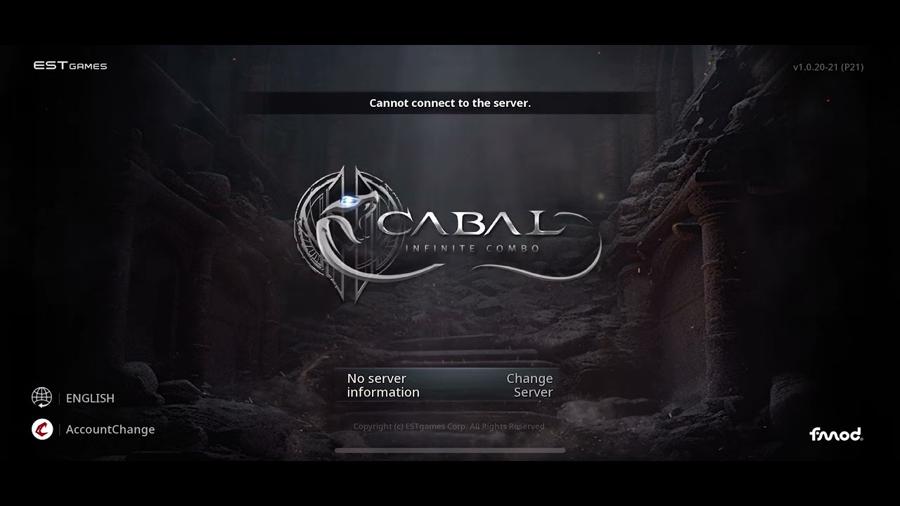 Cabal- can’t login to the server - YouTube