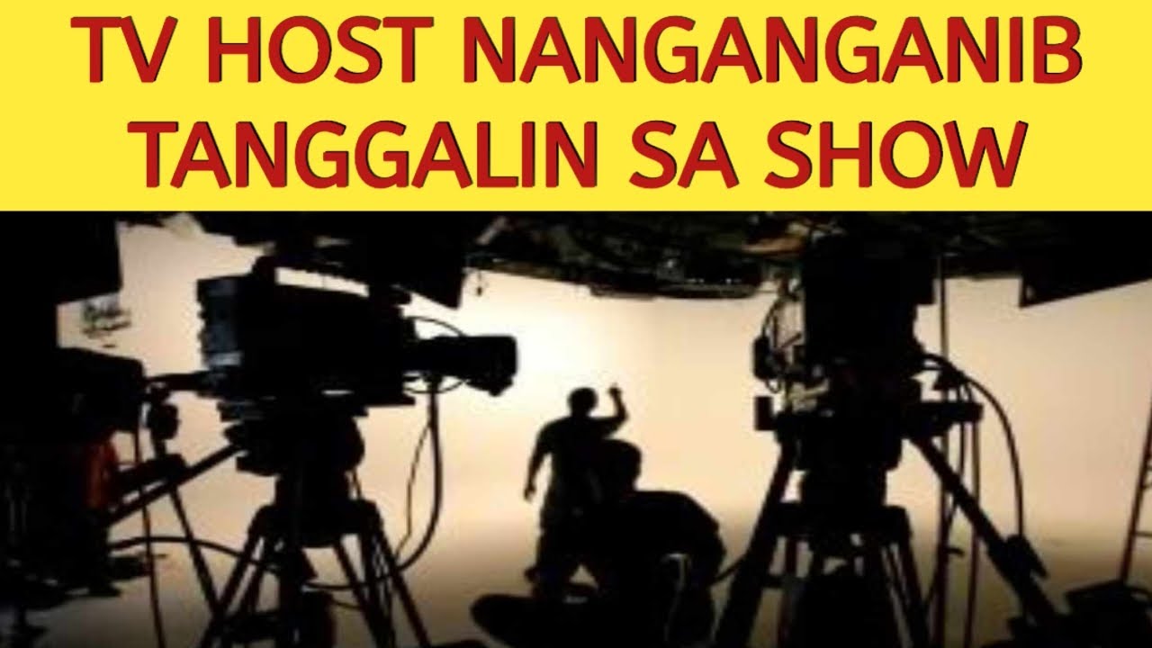 TV HOST NANGANGANIB NA TANGGALIN SA SHOW DAHIL SA UGALI - YouTube