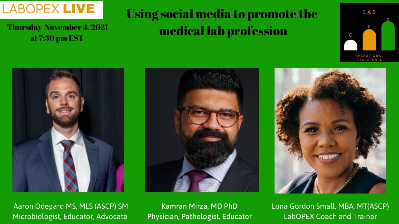 Using social media to promote the medical lab profession - YouTube