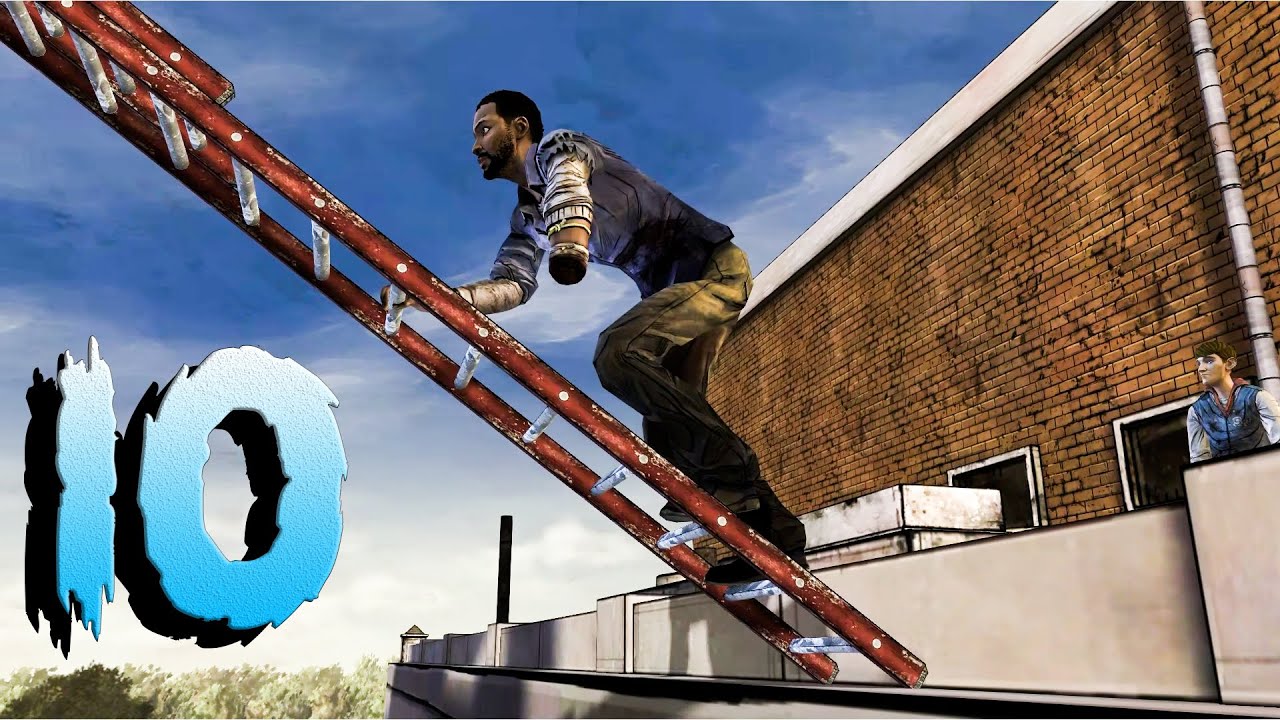 Lee Gets Bitten & Cutting Off Lee's Arm - The Walking Dead: Season 1 ...