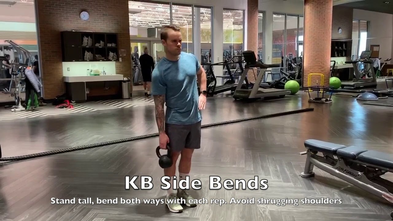 KB Side Bends - YouTube