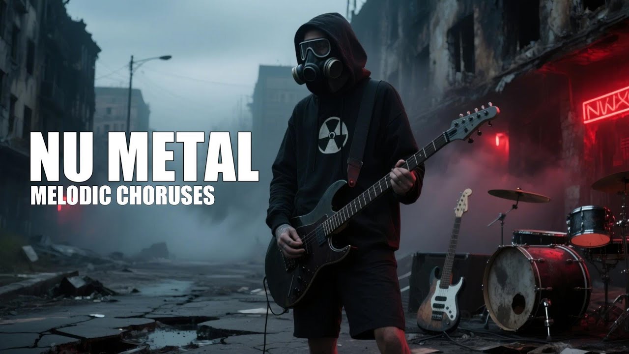 💿Melodic Nu Metal Instrumental | Emotional & Heavy Riffs for Focus ...