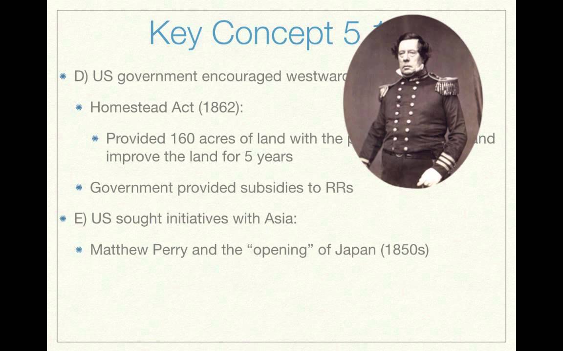 APUSH Review: Key Concept 5.1, revised (Most up-to-date edition) - YouTube