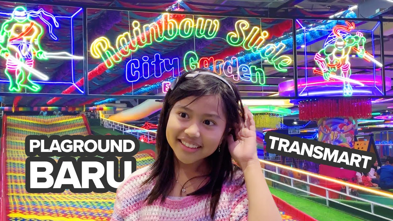 LANTAI ATAS TRANSMART DIJADIIN PLAYGROUND GEDE - YouTube