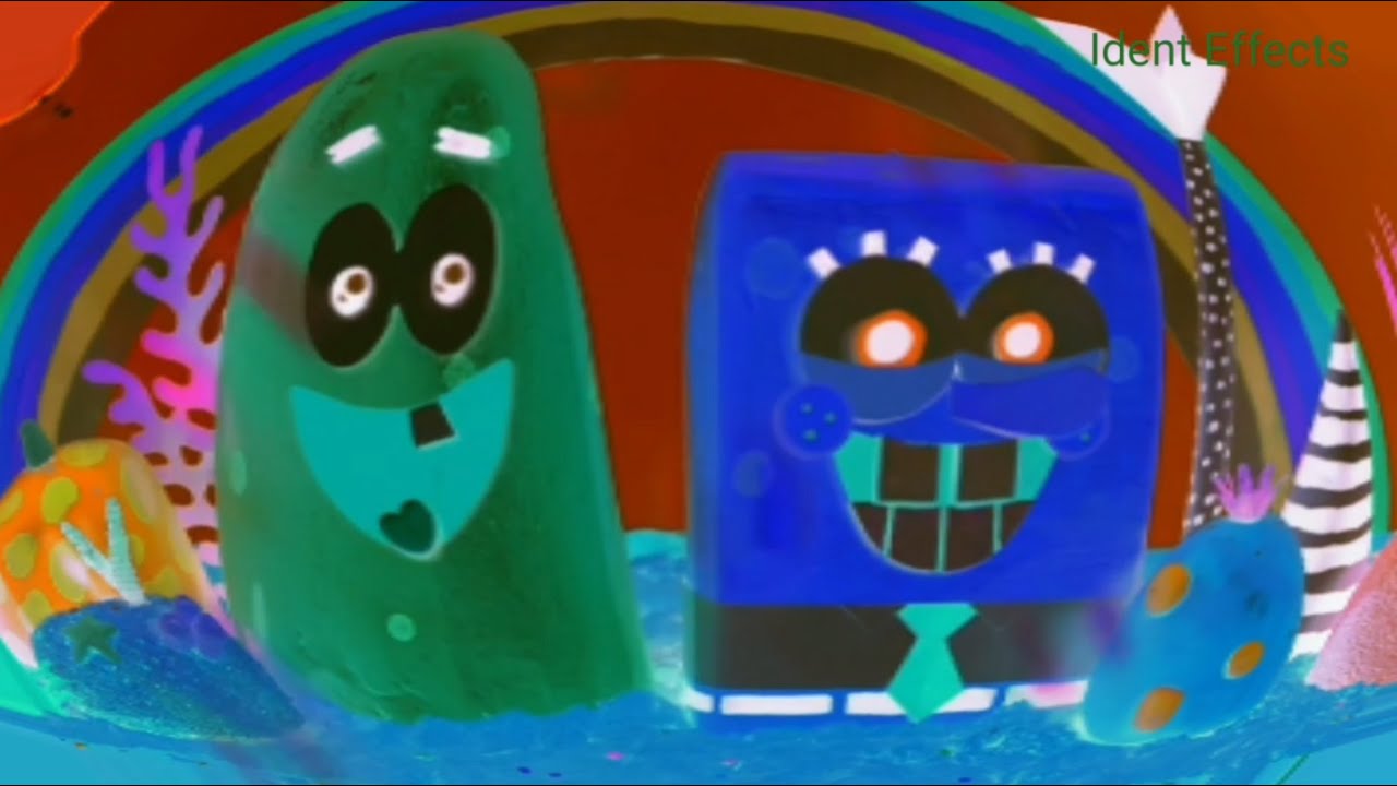Nick SpongeBob Patrick Star Bubble Bumper Logo Ident Effects - YouTube