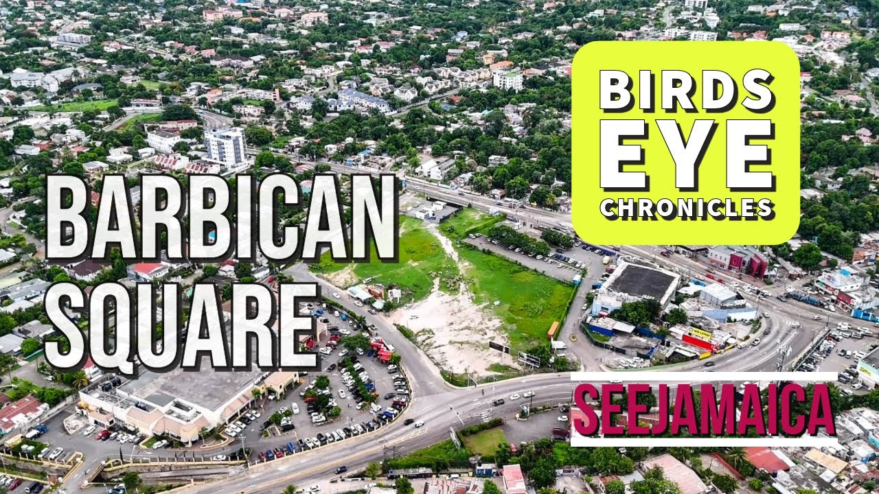 Aerial Tour of Barbican Square, Kingston, Jamaica - YouTube