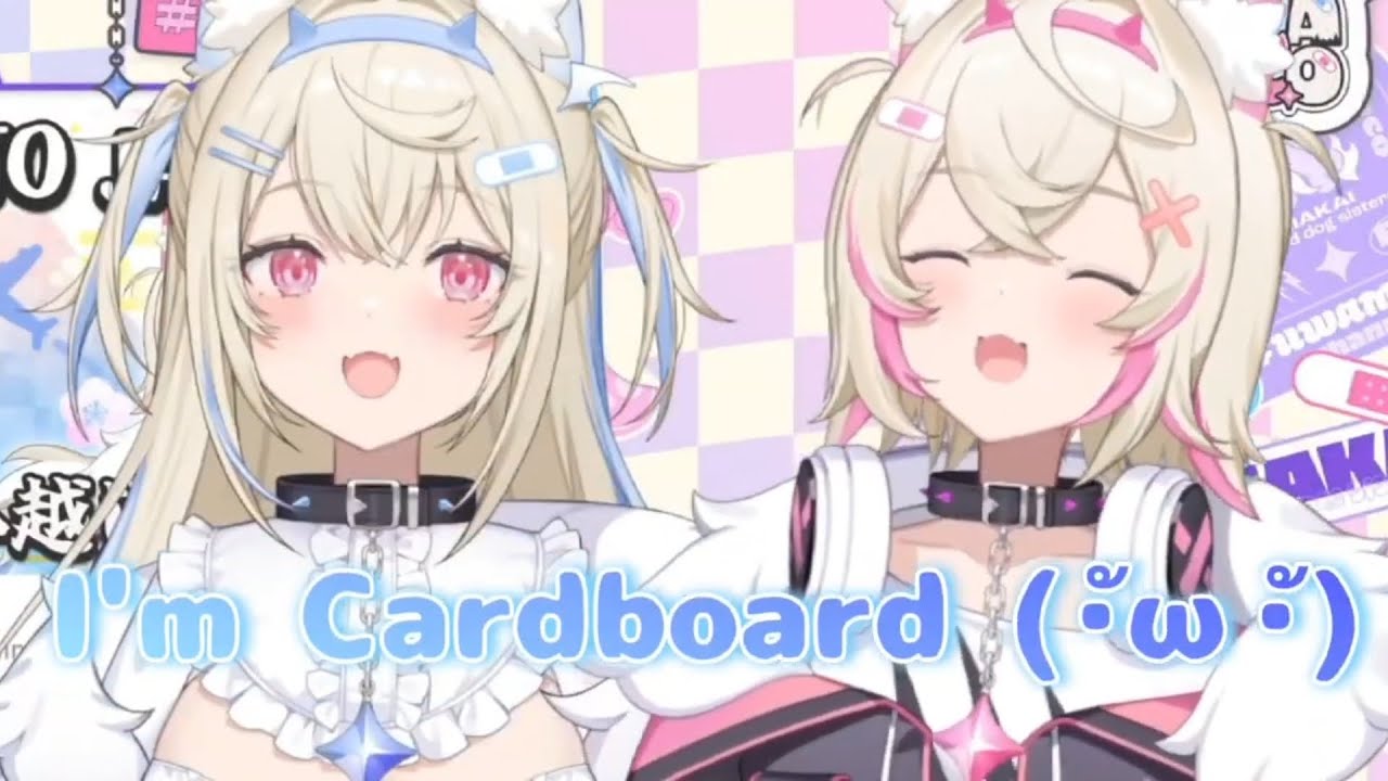 Cardboard Fuwawa (⁠･ั⁠ω⁠･ั⁠) &Activity Mococoa(⁠≧⁠ ⁠≦⁠) - YouTube