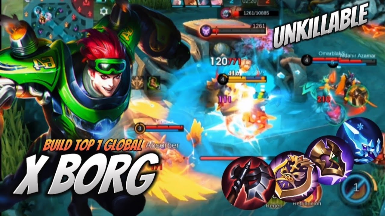X Borg Best Build UNKILLABLE | Build Top 1 Global X Borg | Mobile ...
