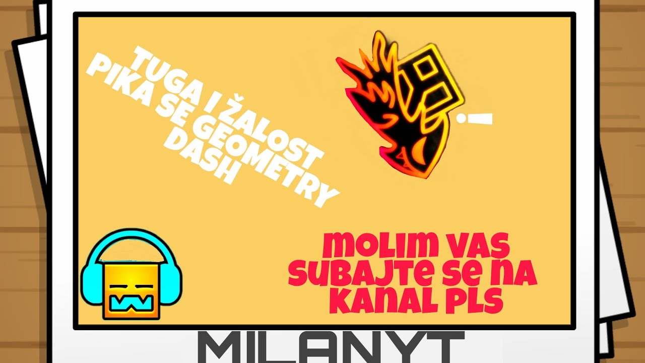 TUGA I OCAJ PIKA SE GEOMETRY DASH - YouTube