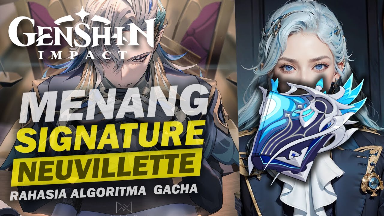 TUTORIAL MENANG RATE OFF GACHA SIGNATURE NEUVILLETTE! GUNAKAN RITUAL ...
