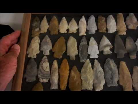 Arrowhead Show - Missouri Arrowheads - 1st Mid Missouri Indian Artifact ...