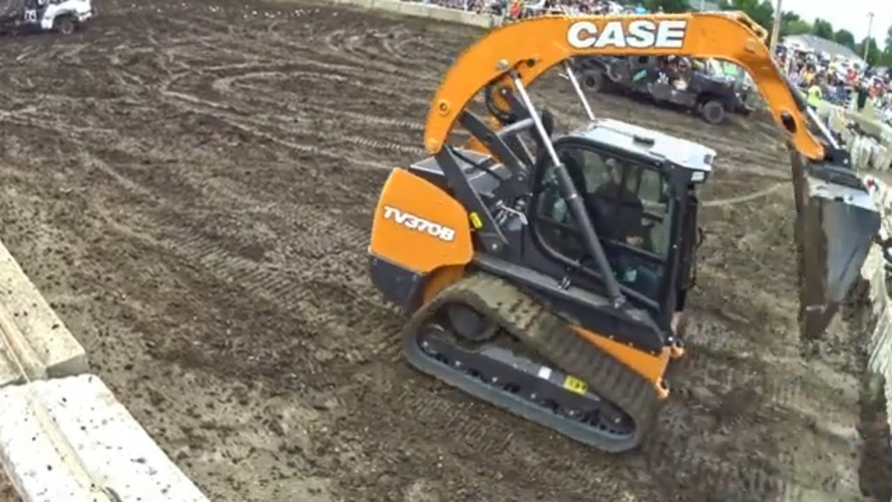 CASE TV370B SKID STEER - YouTube