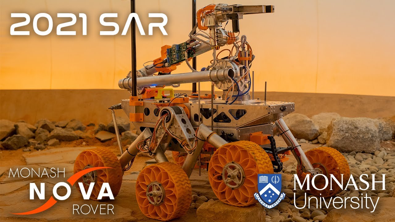 Monash Nova Rover Team | 2021 University Rover Challenge SAR - YouTube
