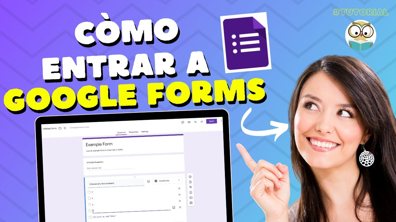 como entrar a google forms - YouTube
