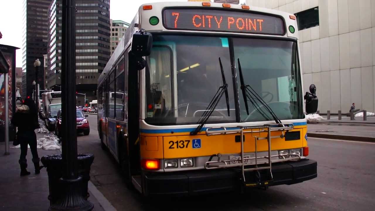 Massachusetts Bay Transportation Authority 2003 NABI 40-LFW CNG 2137 On ...