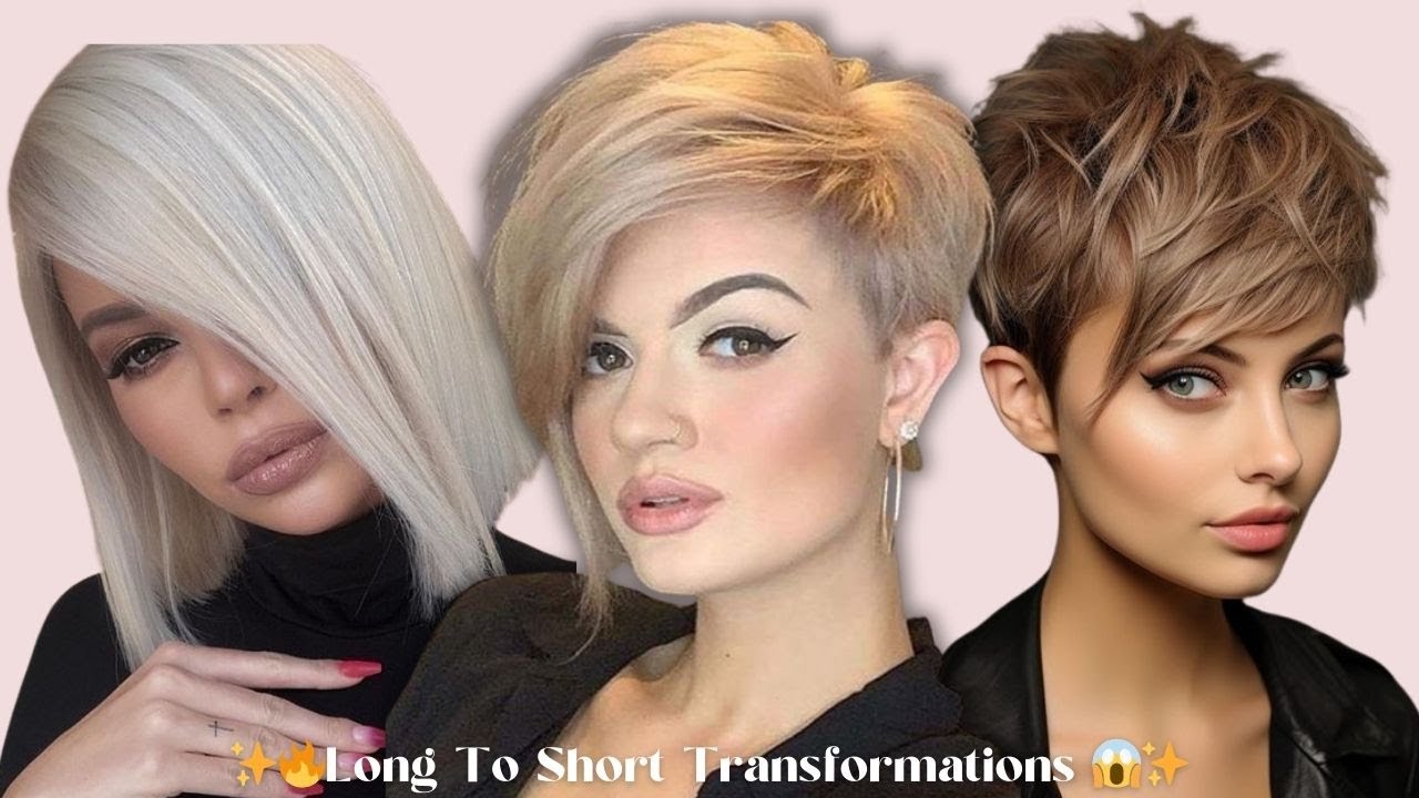 Watch Her Enter Her Short Hair Era - 12 Pixie & Bob Haircut ...