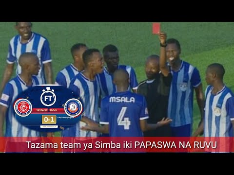 Tazama MPAPASO aliopigwa  SIMBA 0-1 RUVU / Bocco akosa penalty