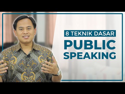 8 Cara Public Speaking yang Baik (Belajar Bicara untuk Pemula) Agar Tidak Grogi