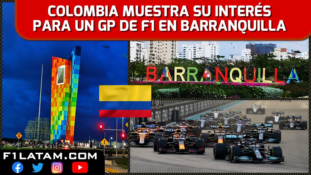 COLOMBIA MUESTRA SU INTERÉS PARA ORGANIZAR UN GRAN PREMIO DE FÓRMULA 1 ...