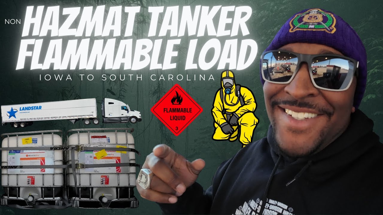 Hazmat Tanker Flammable Load - YouTube