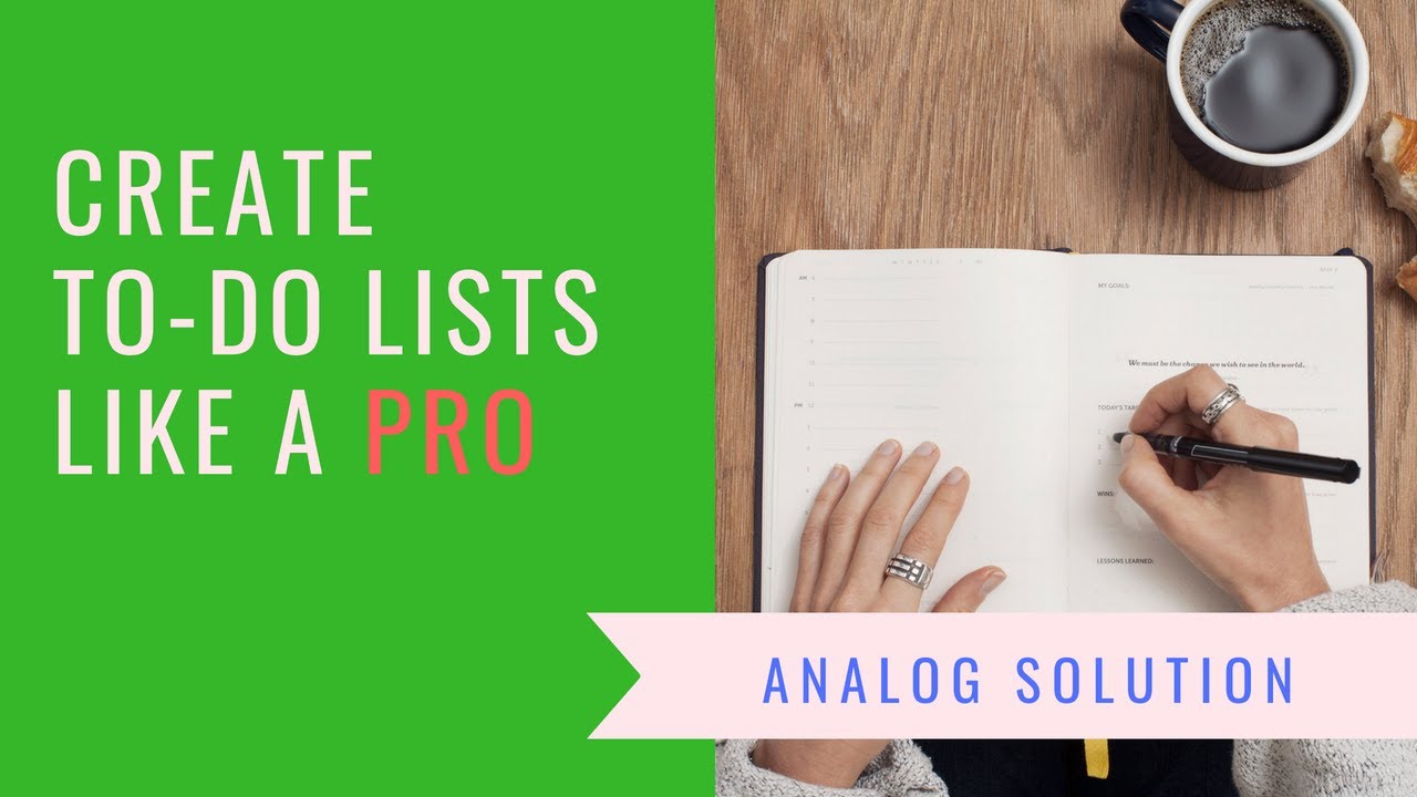 Easiest note taking & to-do list system you can try now! - YouTube