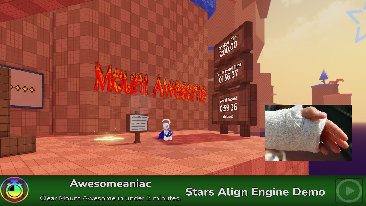 Stars Align Engine Demo: Awesomeaniac Badge (ft. crashout) - YouTube