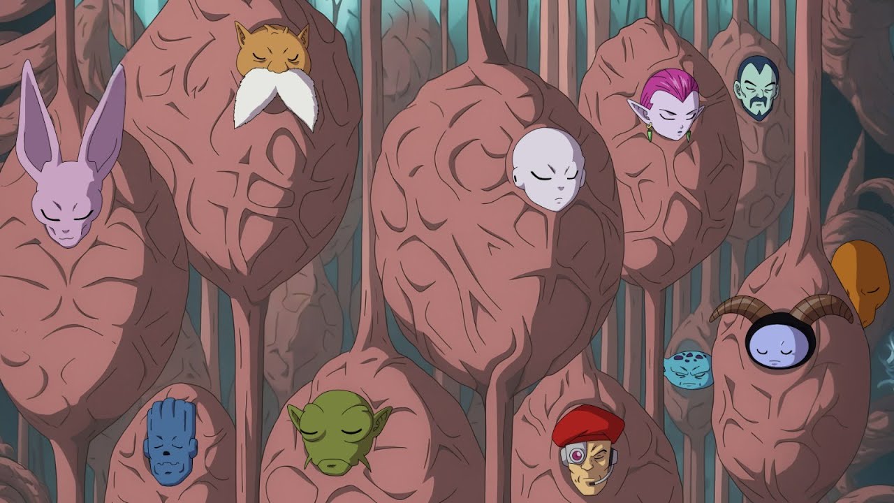 Majin Boo mostra seu poder para a Tropa do Orgulho e absorve Jiren ...