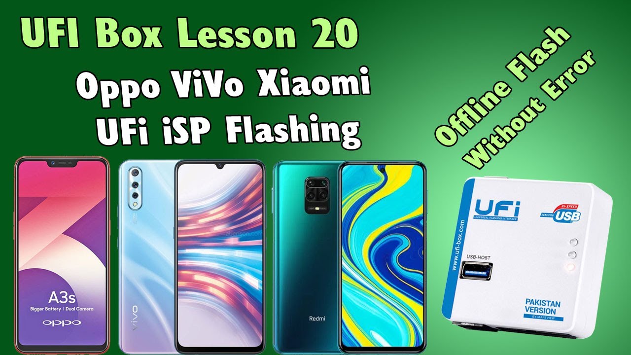 UFI Box Lesson 20 | Ufi Box flashing via ISP Pinout | UFixers - YouTube