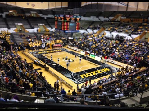 Mizzou Golden Girls - Game time at the Hearnes Center! - YouTube