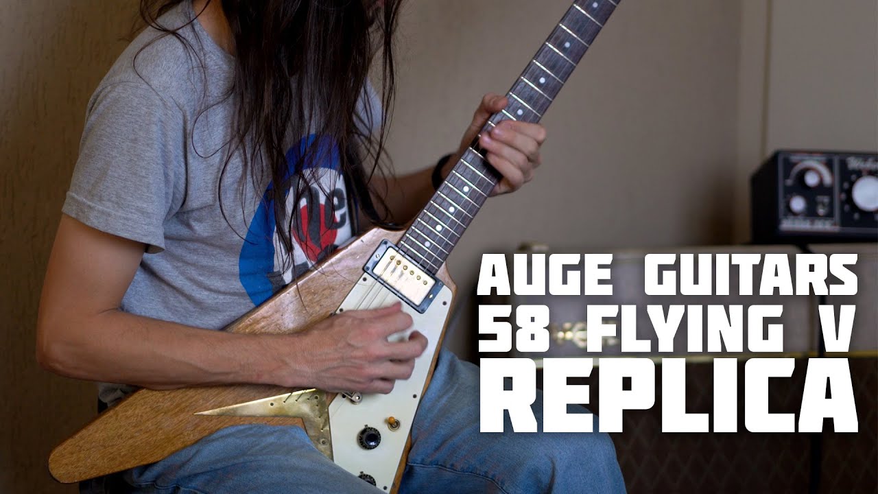 Auge's 58 replica Flying V - O primeiro vídeo na casa nova!!! - YouTube