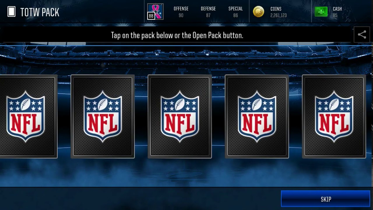 Madden Mobile 18 TOTW PACK OPENING 4 ELITES - YouTube