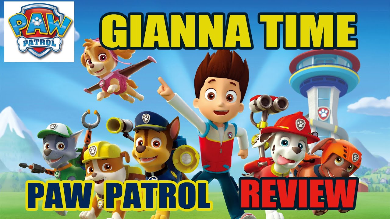 Paw Patrol - Gianna reviews "Pups Save the Parrot" - YouTube